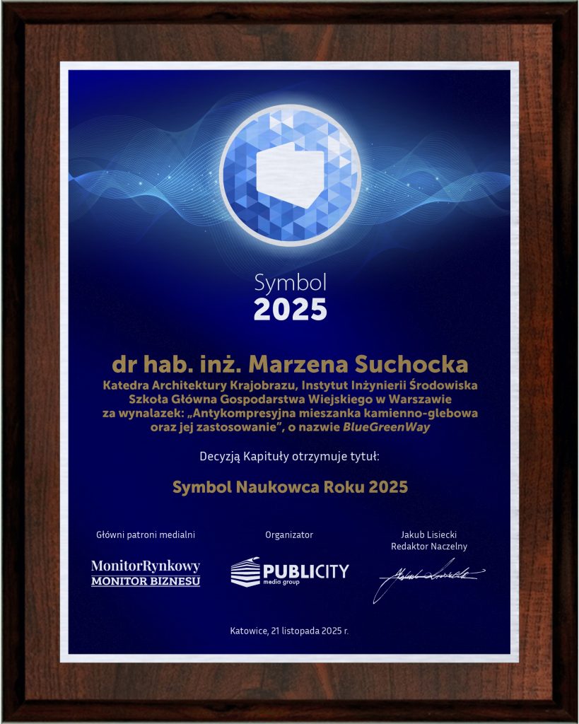 Marzena Suchocka Naukowcem Roku 2025